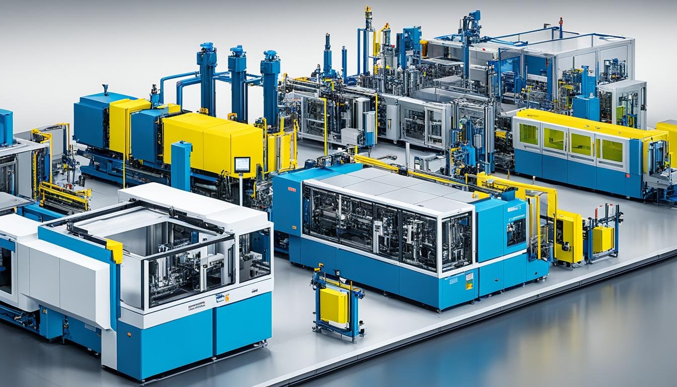 Optimizing Plant Layout for Various Injection Molding Machine Types